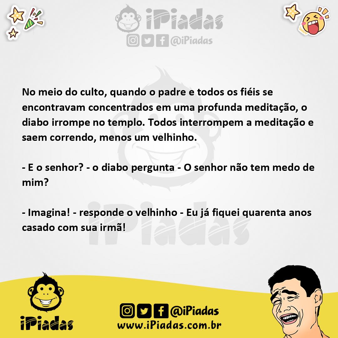 O Diabo em Pessoa - Piadas Engraçadas